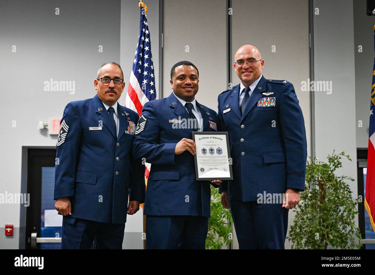 The Top III Organization at the 165th Airlift Wing in Savannah, Georgia ...