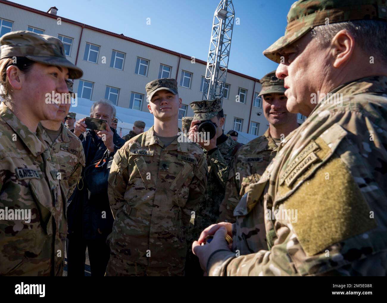 U.S. Army Gen. Mark A. Milley (right), Chairman of the Joint Chiefs of ...