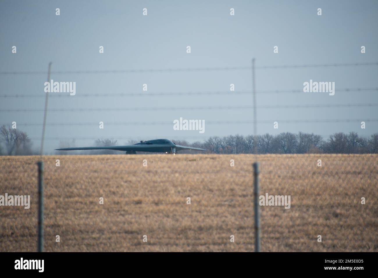 Lt. Col. Timothy Sullivan, 131st Bomb Wing pilot, takes off on his ...