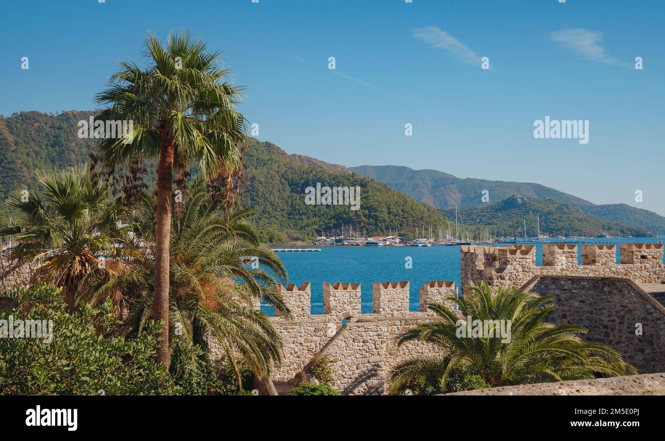 Marmaris is resort town on Turkish Riviera, also known as Turquoise ...