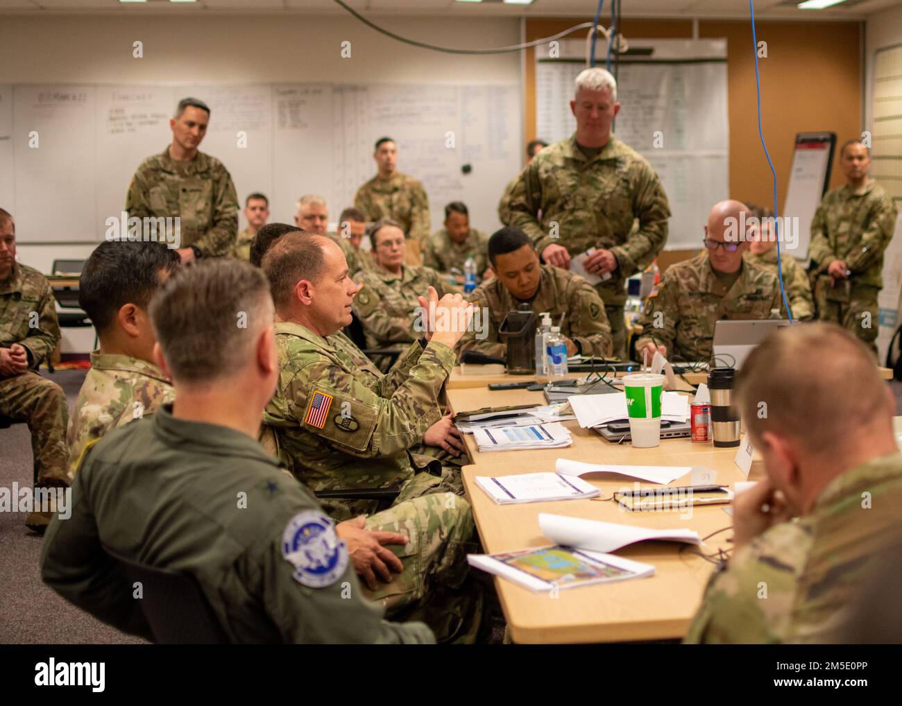 U.S. Army Col. Tobin Clifton, the commander of Headquarters, 60th Troop ...