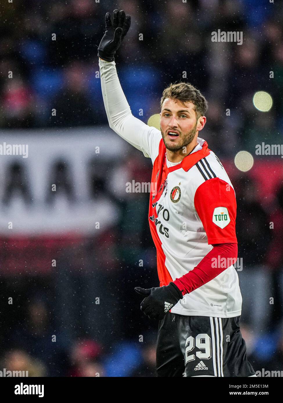 Rotterdam - Santiago Gimenez of Feyenoord during the match between ...