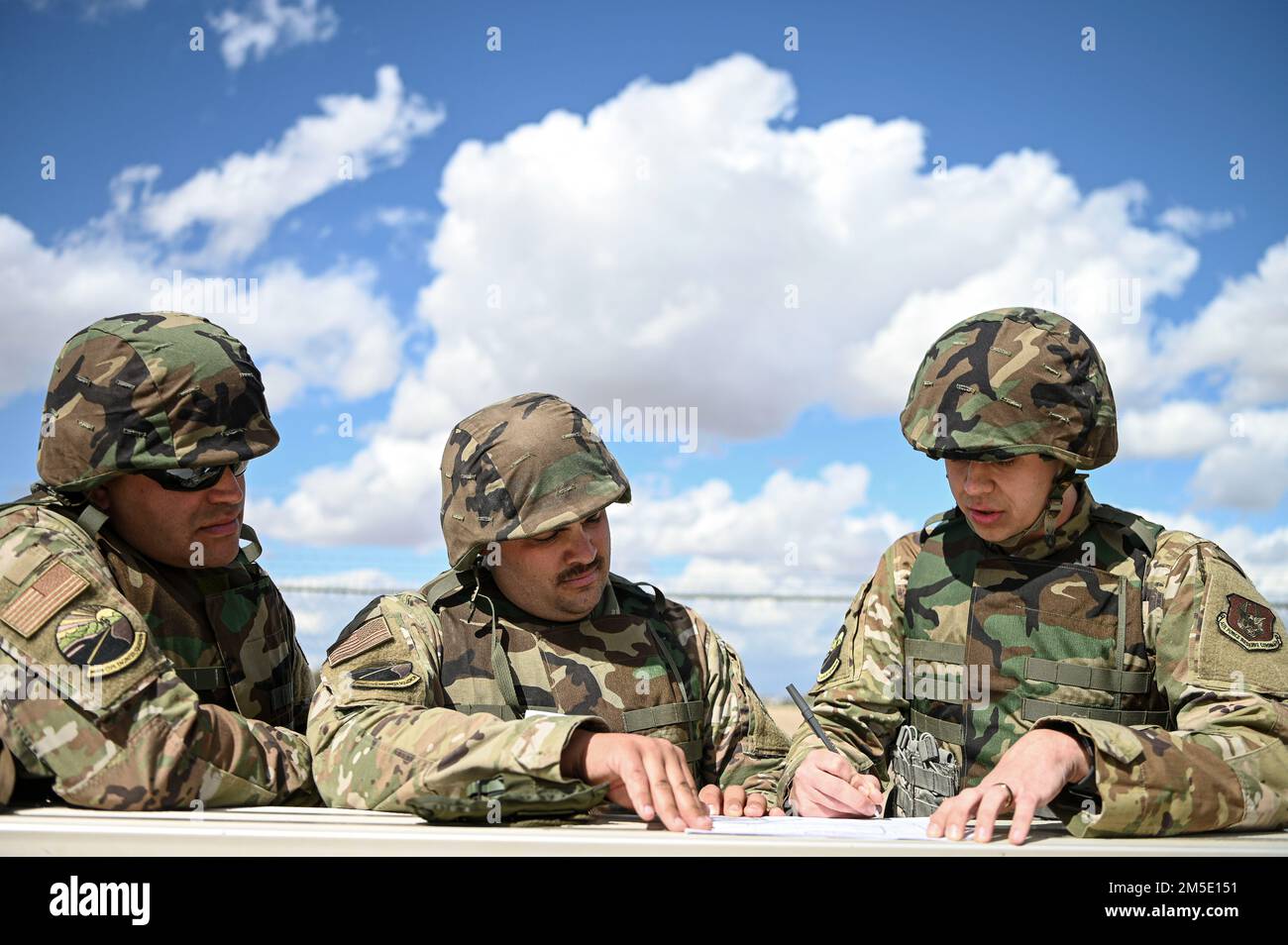 944th Mission Support Group Airmen conduct readiness training at Luke ...
