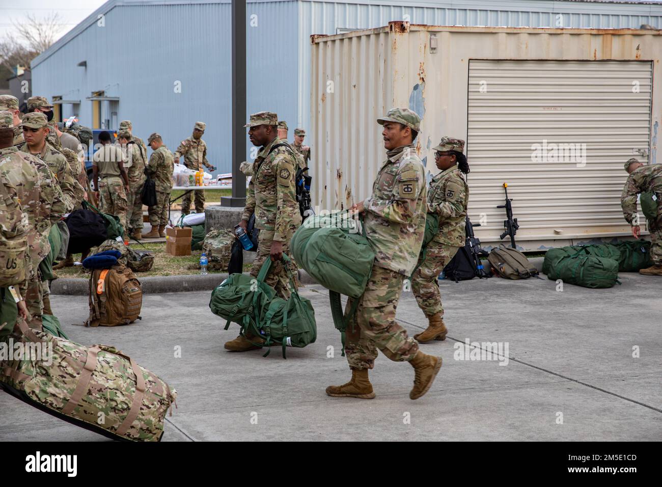 U.S. Army Reserve Soldiers from 348th Transportation Battalion held a ...