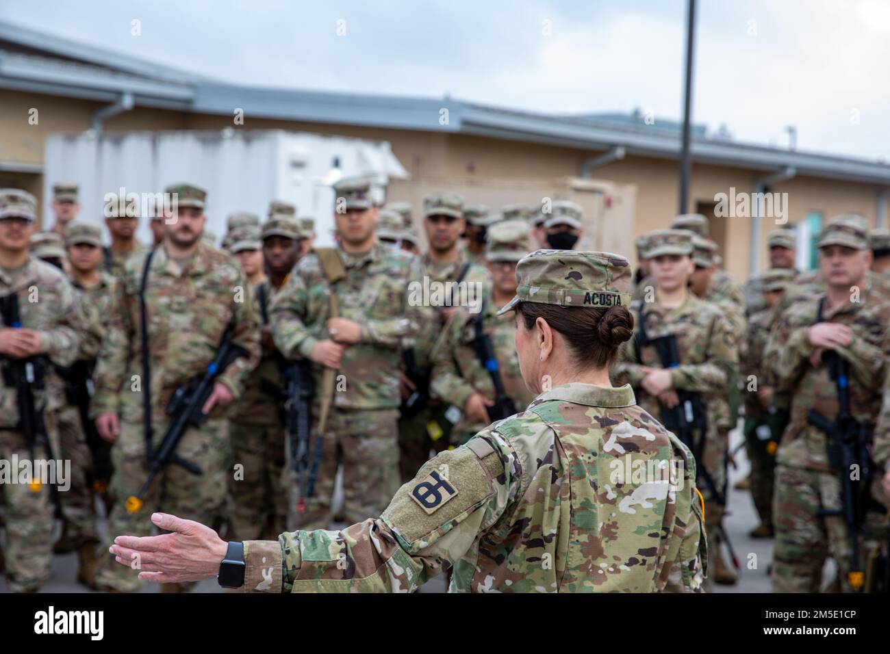 U.S. Army Reserve Soldiers from 348th Transportation Battalion held a ...