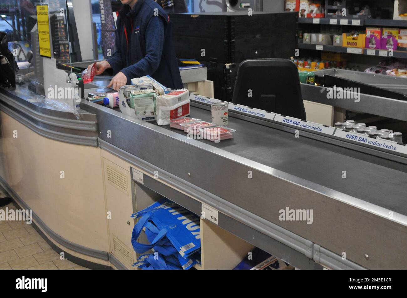 Copenhagen/Denmark/28 December 2022/ Deutsche Aldi grocery store in ...