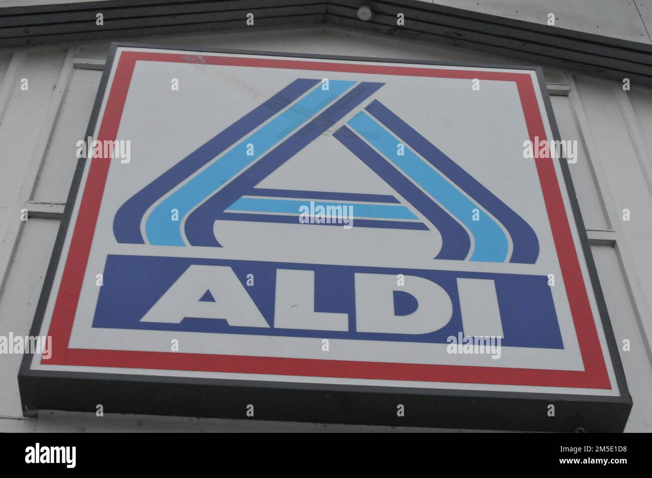 Copenhagen/Denmark/28 December 2022/ Deutsche Aldi grocery store in ...
