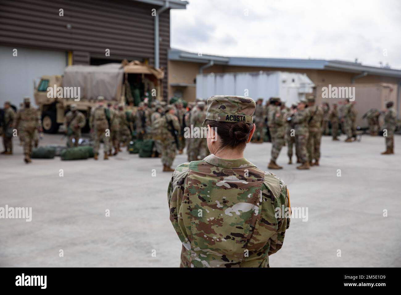 U.S. Army Reserve Soldiers from 348th Transportation Battalion held a ...