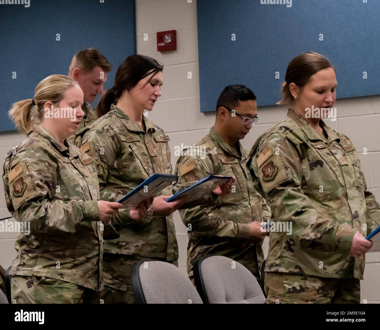 The Air Force’s newest senior noncommissioned officers recite the SNCO ...