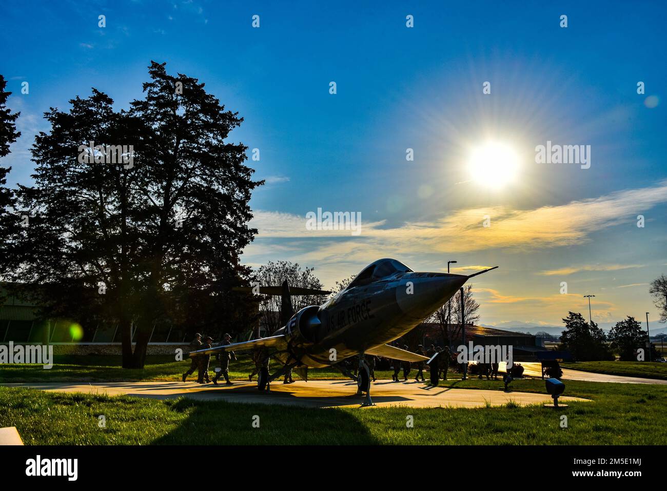 March 6, 2022 - the sun rises on another beautiful Air Force day at ...