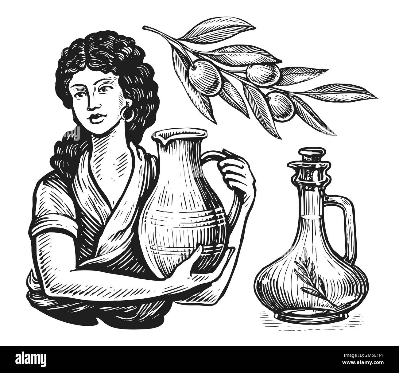 Olive oil concept. Extra virgin, healthy organic natural farm food ...