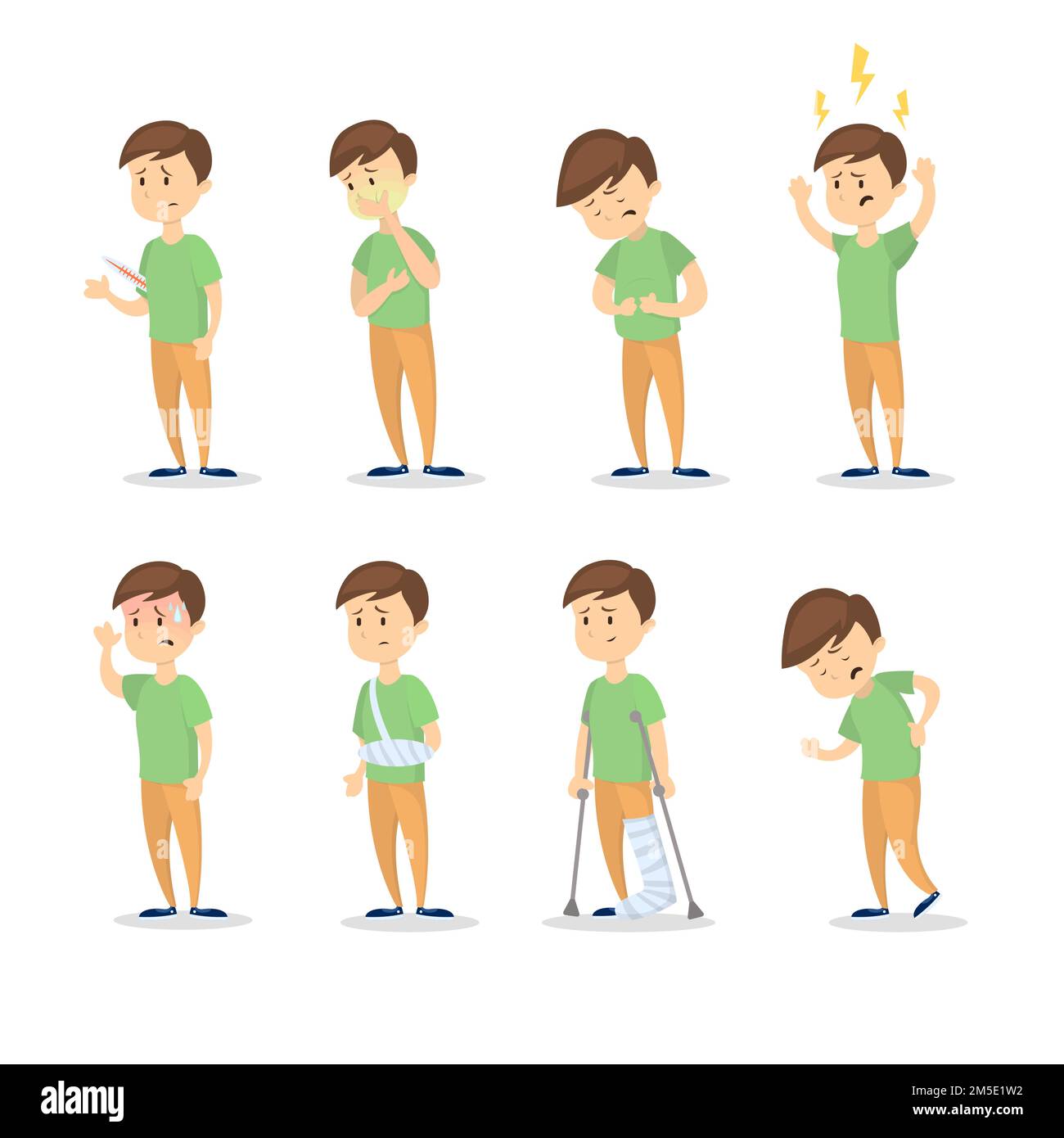 Man pain on nose Cut Out Stock Images & Pictures - Alamy