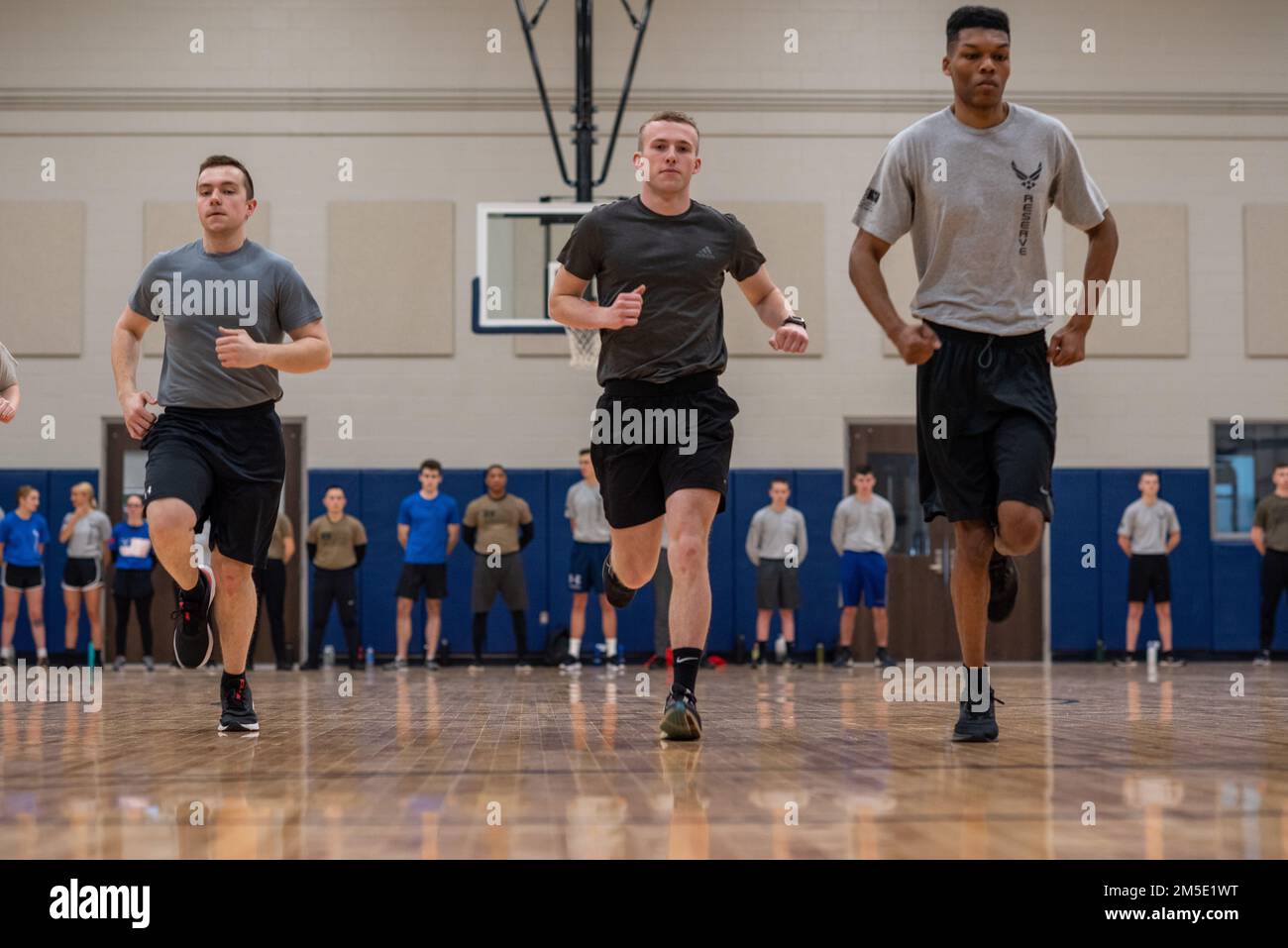 U.S. Air Force trainees with the 914th Air Refueling Wing Development ...