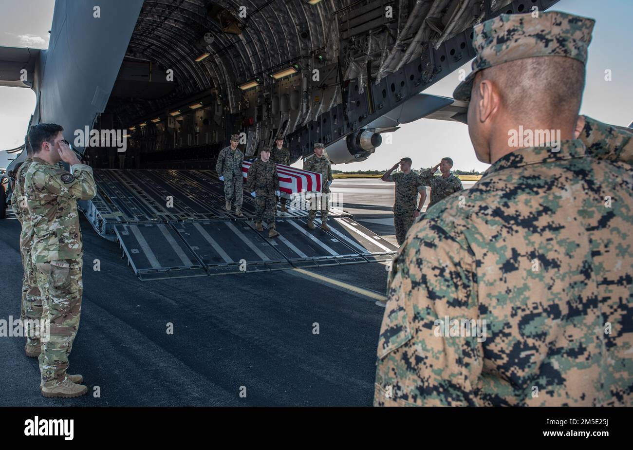 U.S. service members assigned to the Defense POW/MIA Accounting Agency ...