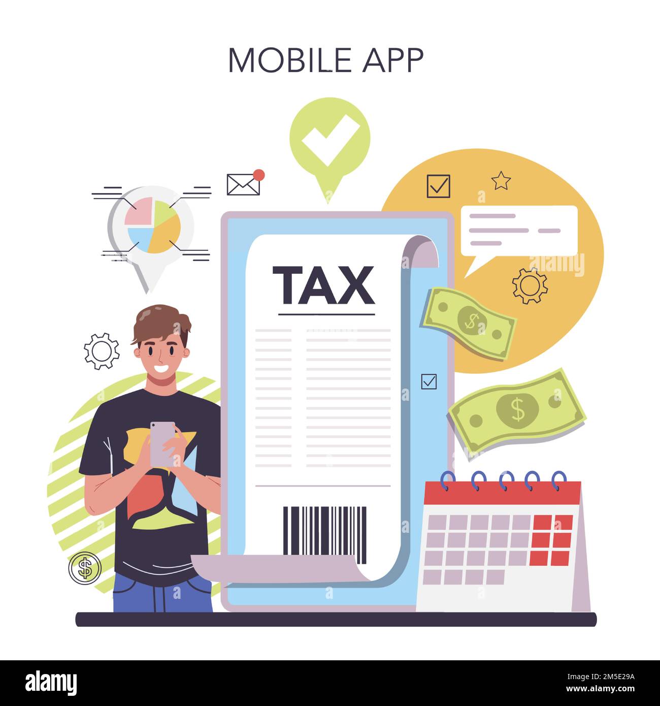 Cost optimization online service or platform. Idea of financial and ...