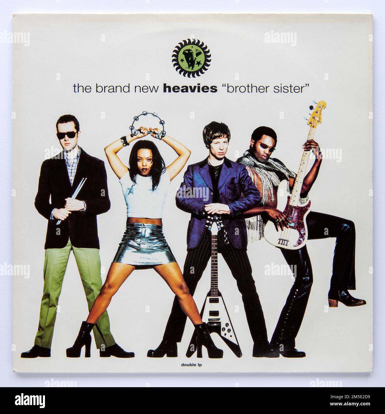 LP cover of the Brother Sister studio album by The Brand New Heavies ...