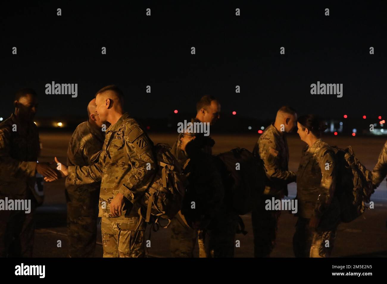 The 3rd Division Sustainment Brigade Soldiers arrive to Hunter Army ...