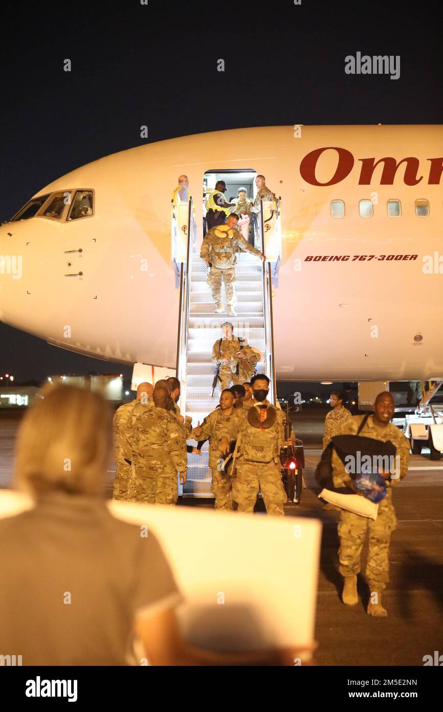 The 3rd Division Sustainment Brigade Soldiers arrive to Hunter Army ...