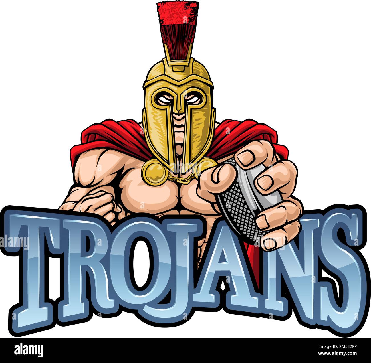 Man holding trojan hi-res stock photography and images - Alamy