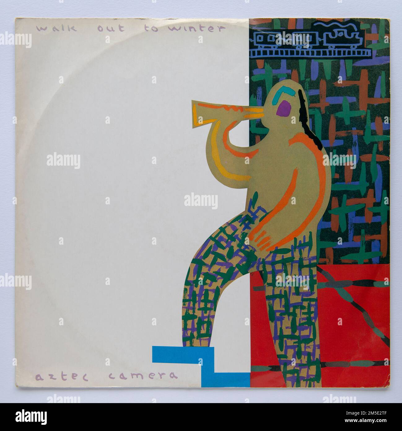 Picture cover of the 12 inch single version of Walk Out to Winter by ...