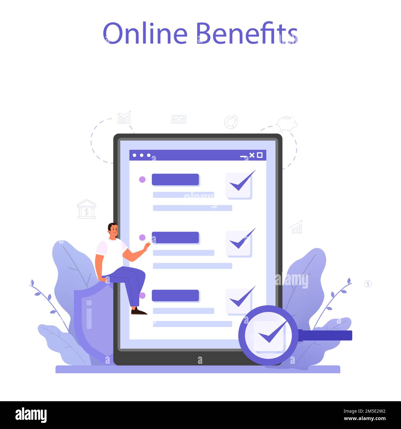 Employee benefits package online service or platform. Compensation ...