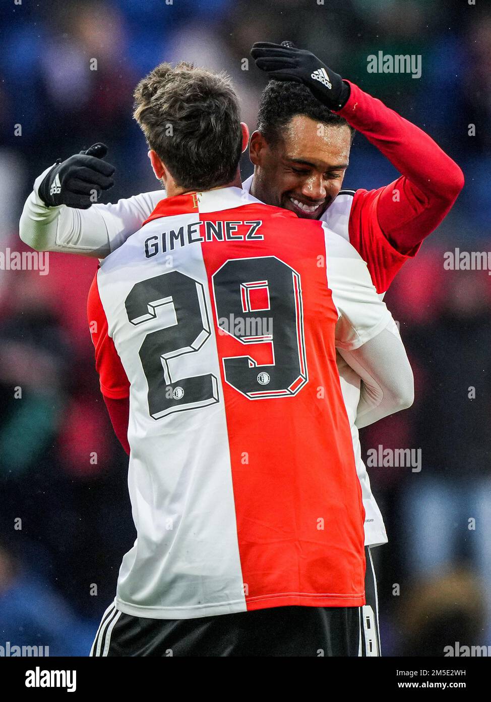 Rotterdam - Danilo Pereira da Silva of Feyenoord celebrates the 5-0 ...