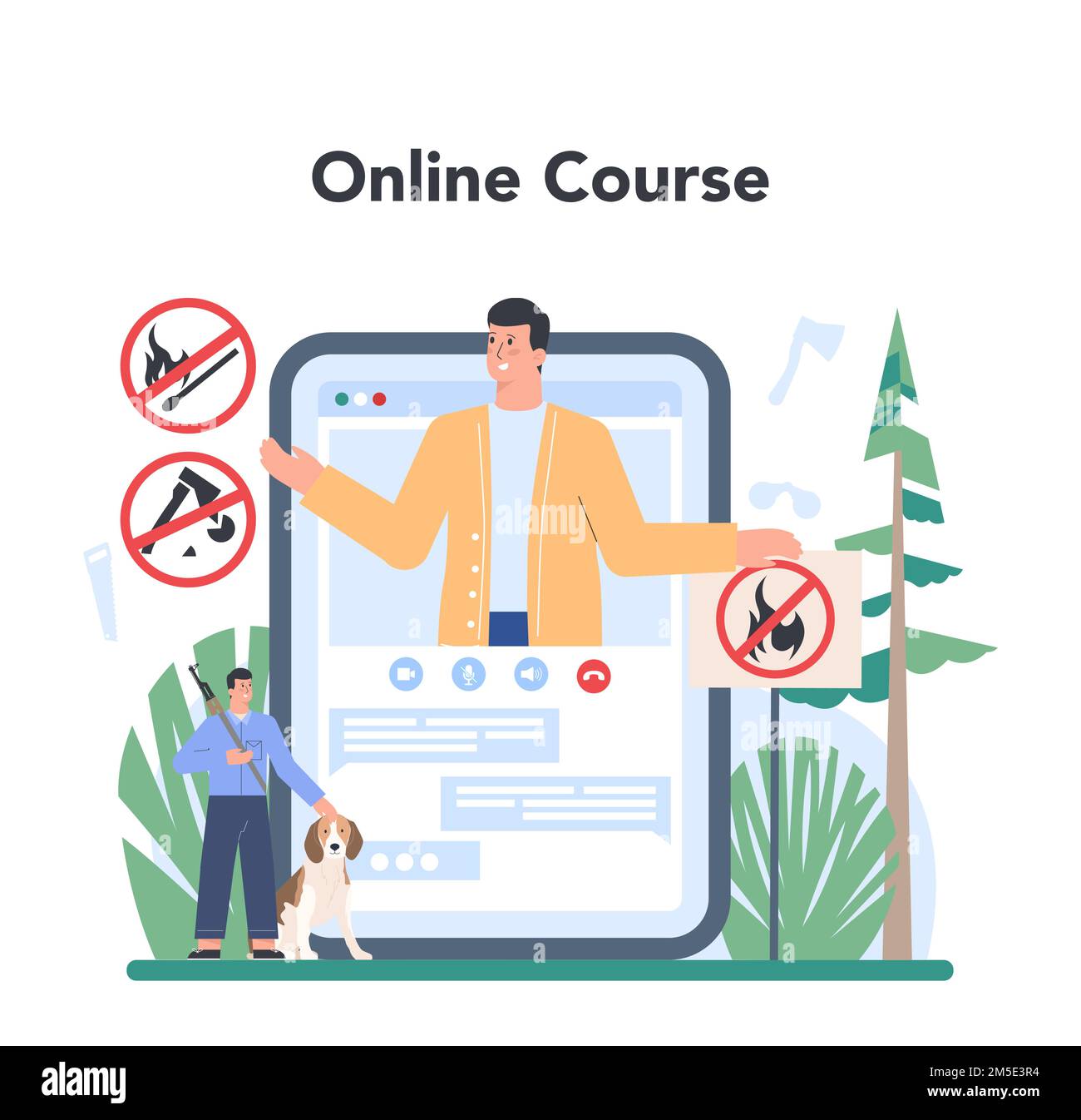 Ranger course Stock Vector Images - Alamy