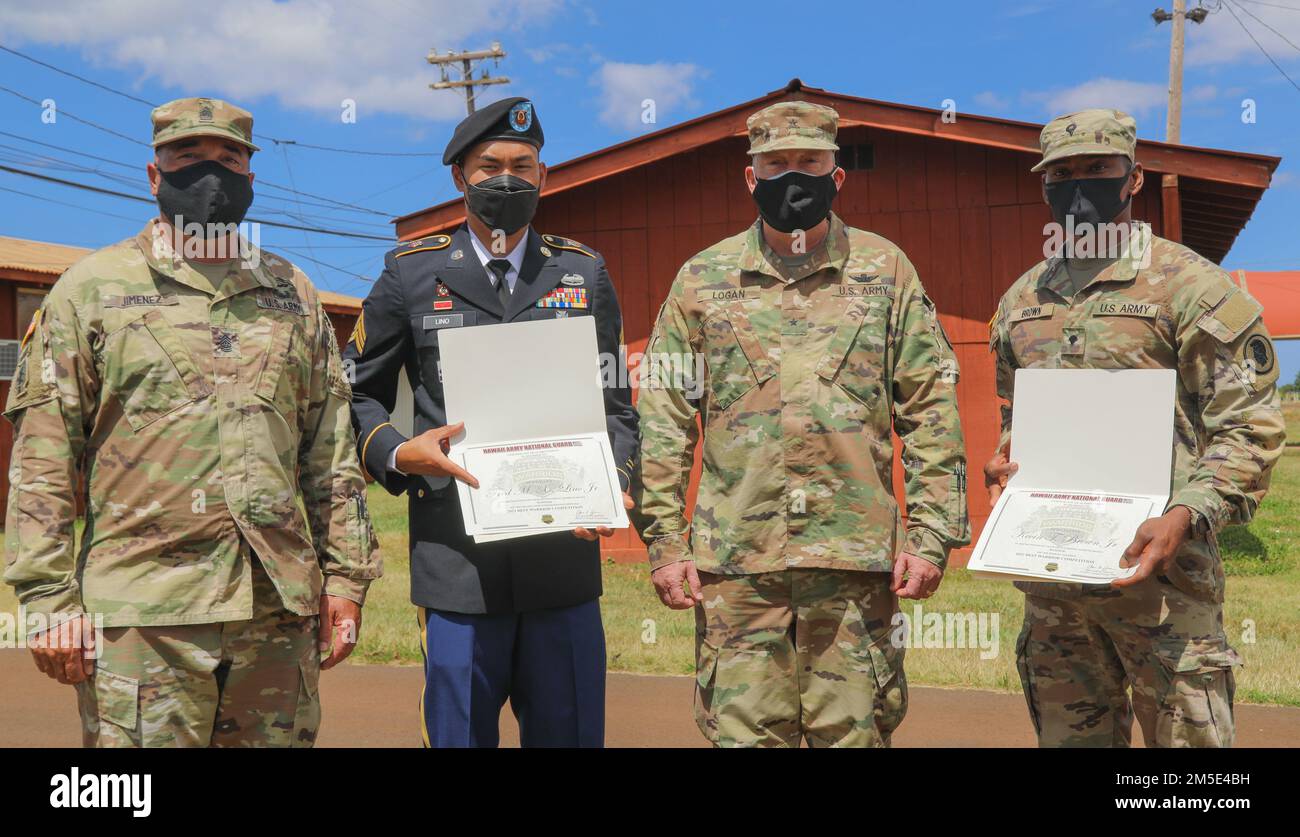 Hawaii Army National Guard (HIARNG) Brig. Gen. Stephen F. Logan, second ...