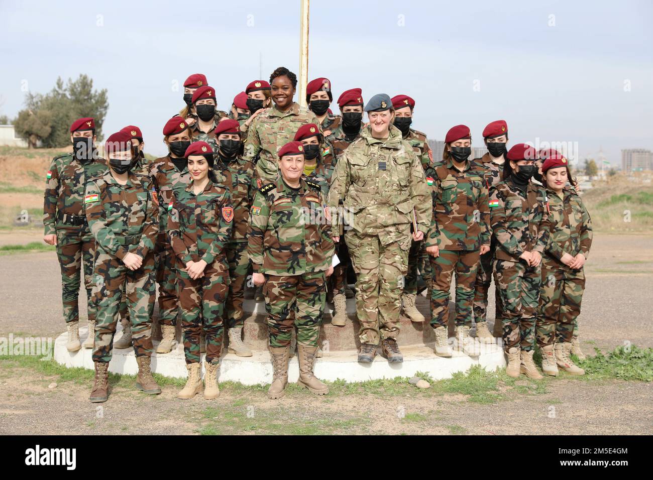 U.S. Air Force Capt. Dinishia A. Maldonado, a Coalition member with ...