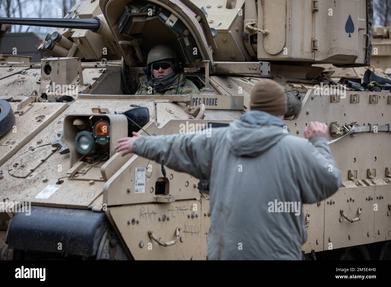 U.S. Army Sgt. Rodney Mccombs and Sgt. Jason Shepherd, assigned to 2nd ...