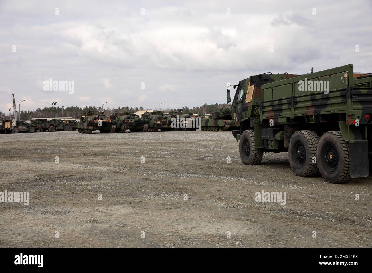 Army Prepositioned Stock-2 delivered to Grafenwoehr Training Area ...