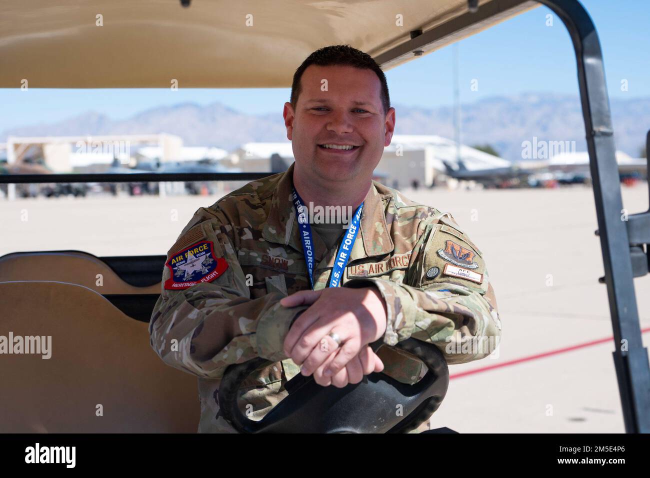 U.S. Air Force Tech. Sgt. Robert Snow, 355th Operation Support Squadron ...