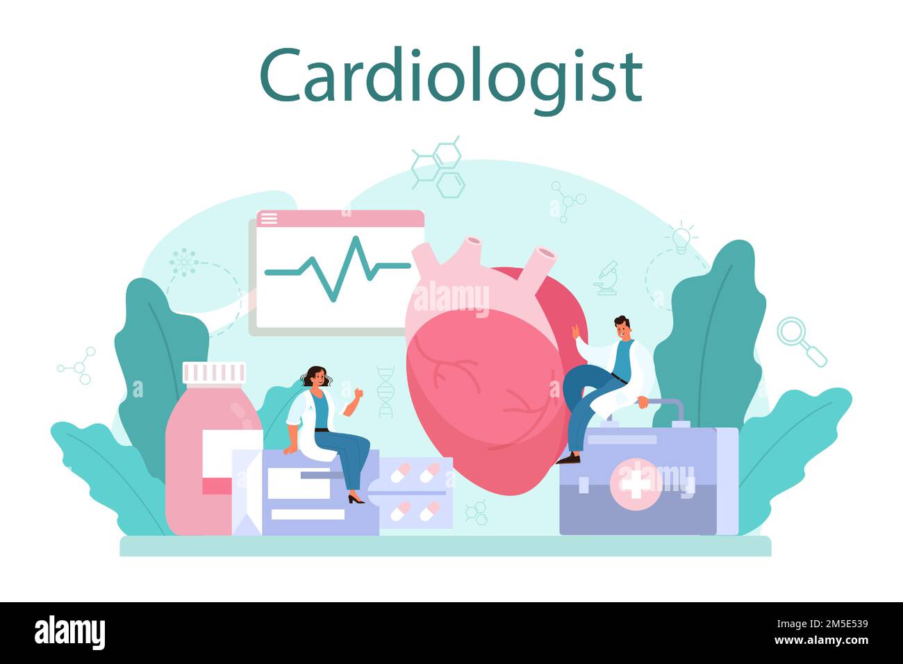 Cardiologist Concept Idea Of Heart Care And Medical Diagnostic