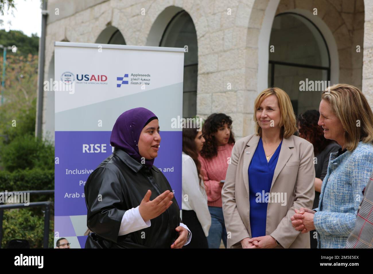 USAID Deputy Administrator Isobel Coleman and USAID/WBG Deputy Mission ...