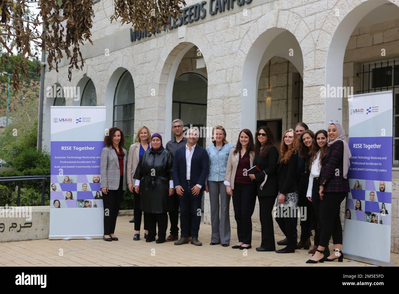 USAID Deputy Administrator Isobel Coleman and USAID Delegation in a ...