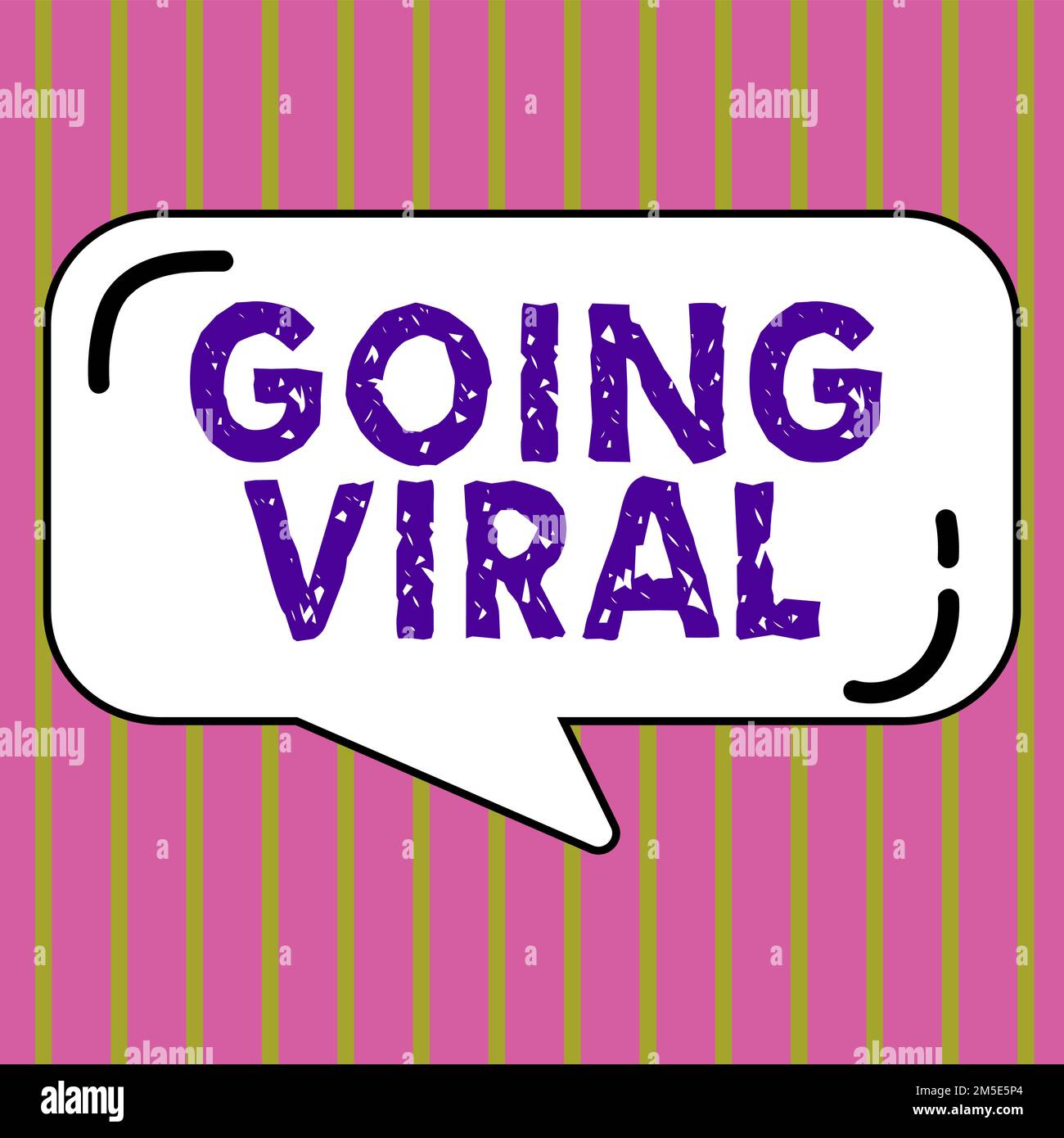 Text sign showing Going Viral. Internet Concept image video or link ...