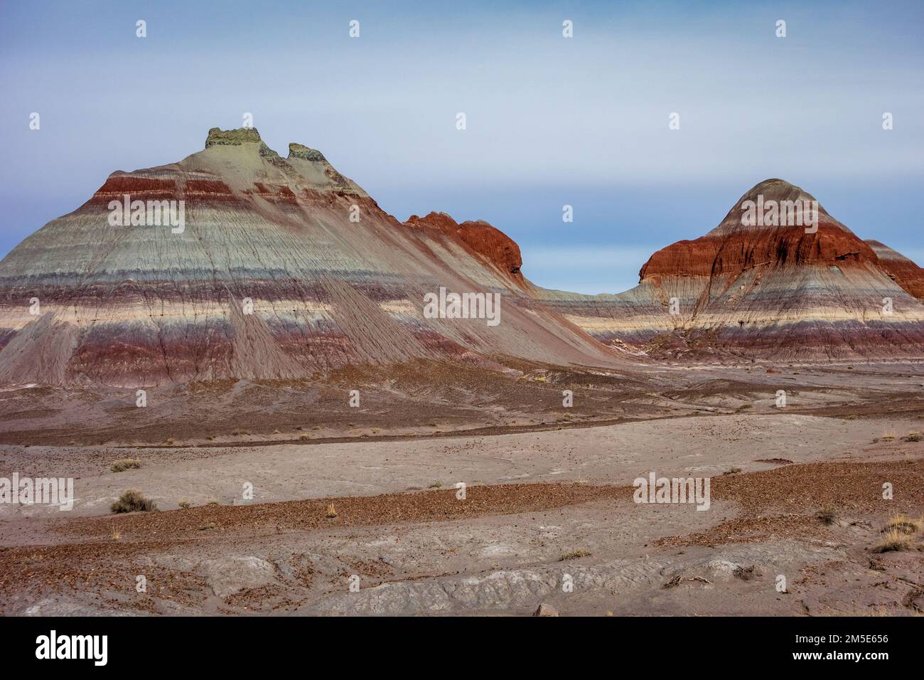 Painted Desert National Park in Arizona Stock Photo - Alamy