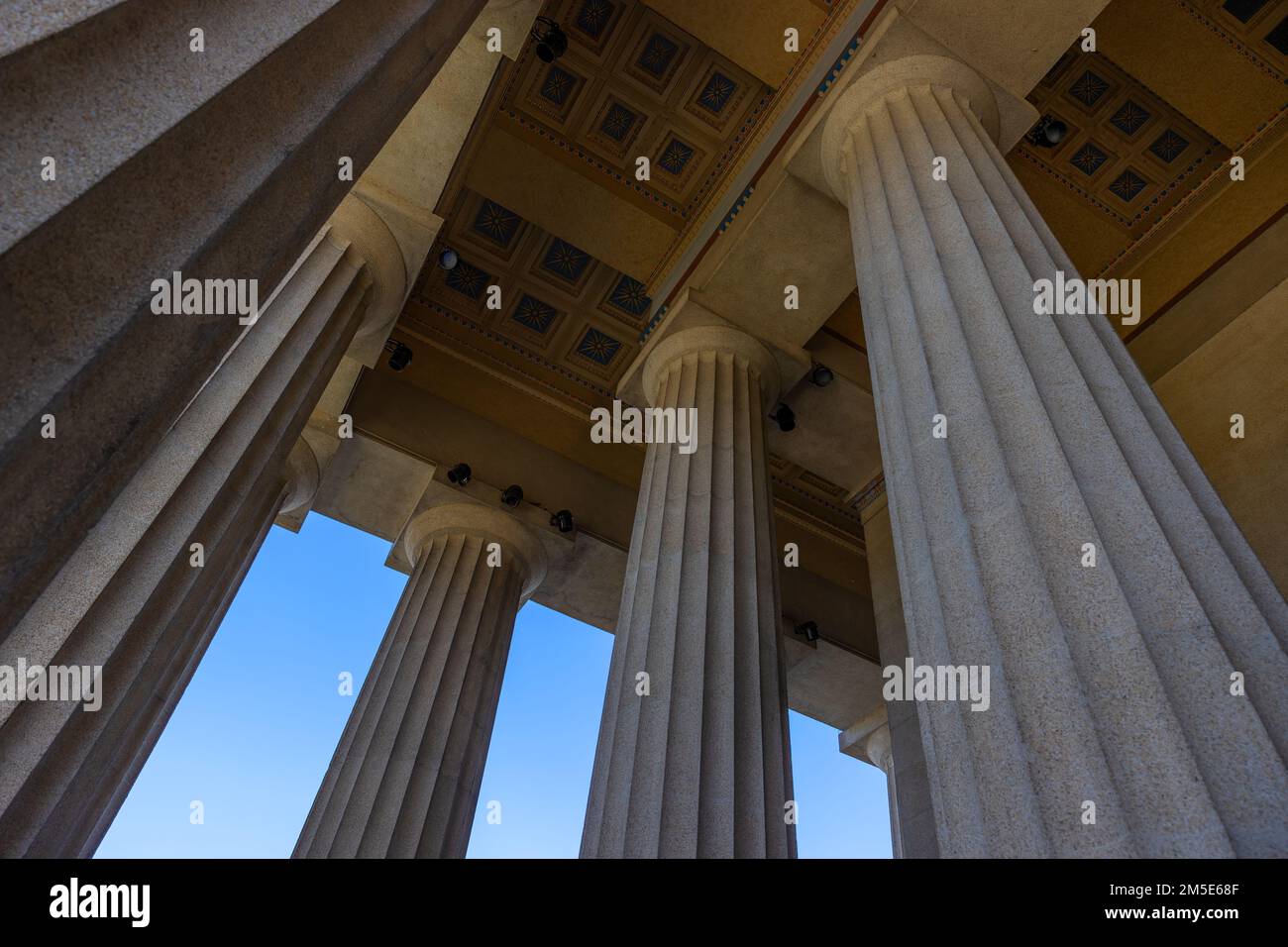 Nashville, Tennessee, USA - October 2, 2022: The Parthenon building ...