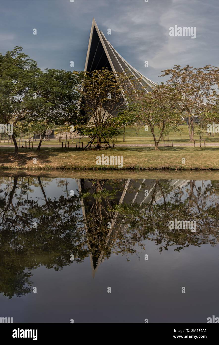 Nakhonpathom, Thailand - 22 Dec, 2022 - Outside of Prince Mahidol ...