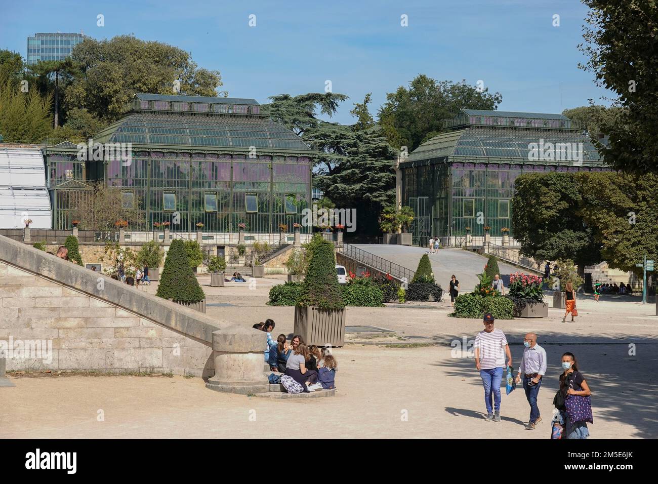 France, Paris, Jardin des Plantes botanical gardens , headquarters of ...