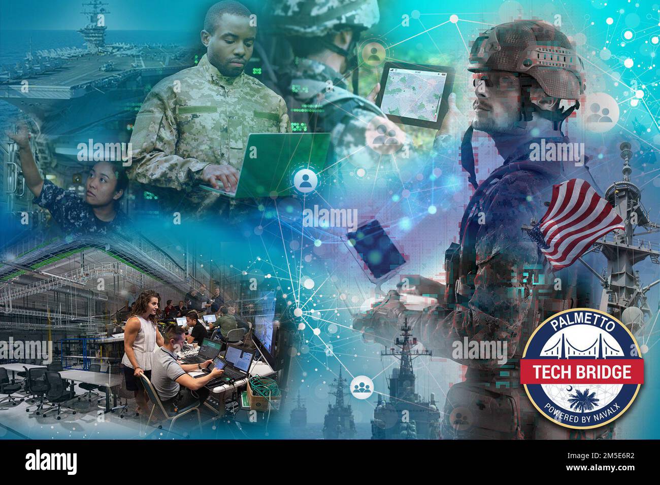 The U.S. Navy’s Palmetto Tech Bridge in Charleston, South Carolina ...