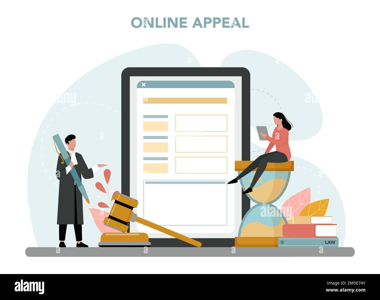 Court of appeal paper Stock Vector Images - Alamy