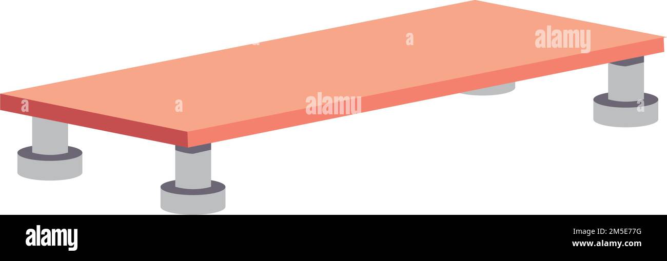 flat desk design Stock Vector Image & Art - Alamy