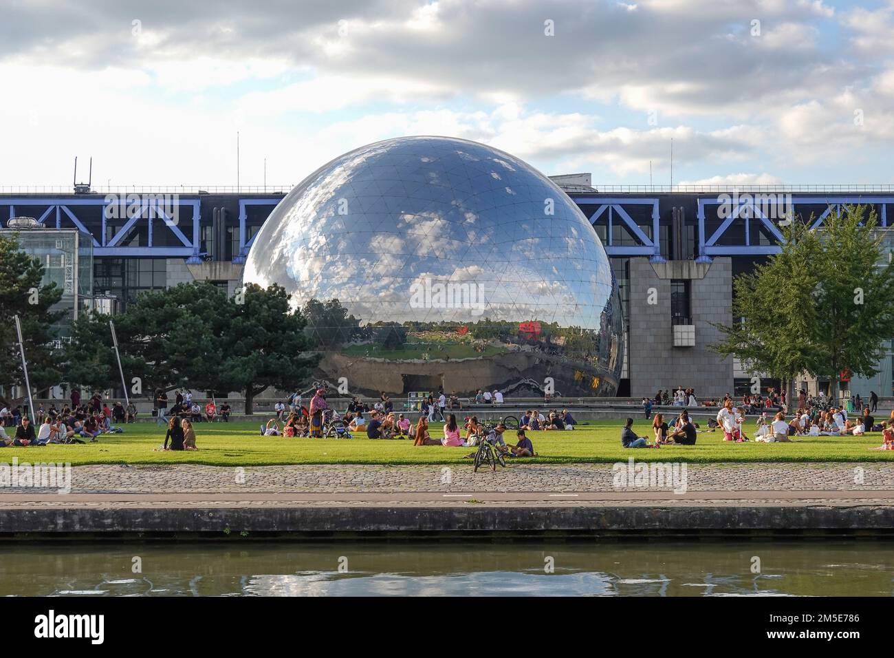 France, Paris, Parc de la Villette, The park houses one of the largest ...