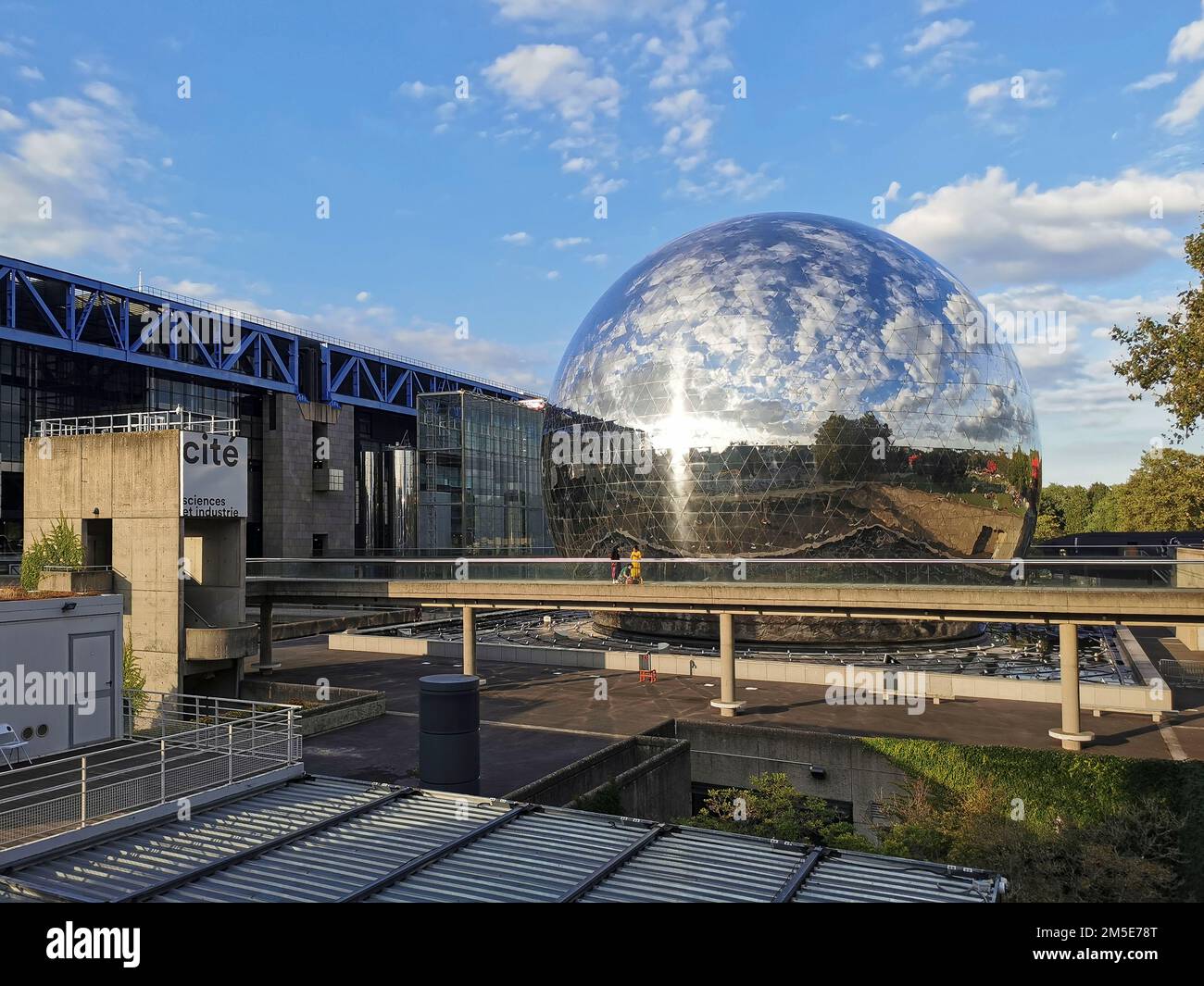 France, Paris, Parc de la Villette, The park houses one of the largest ...