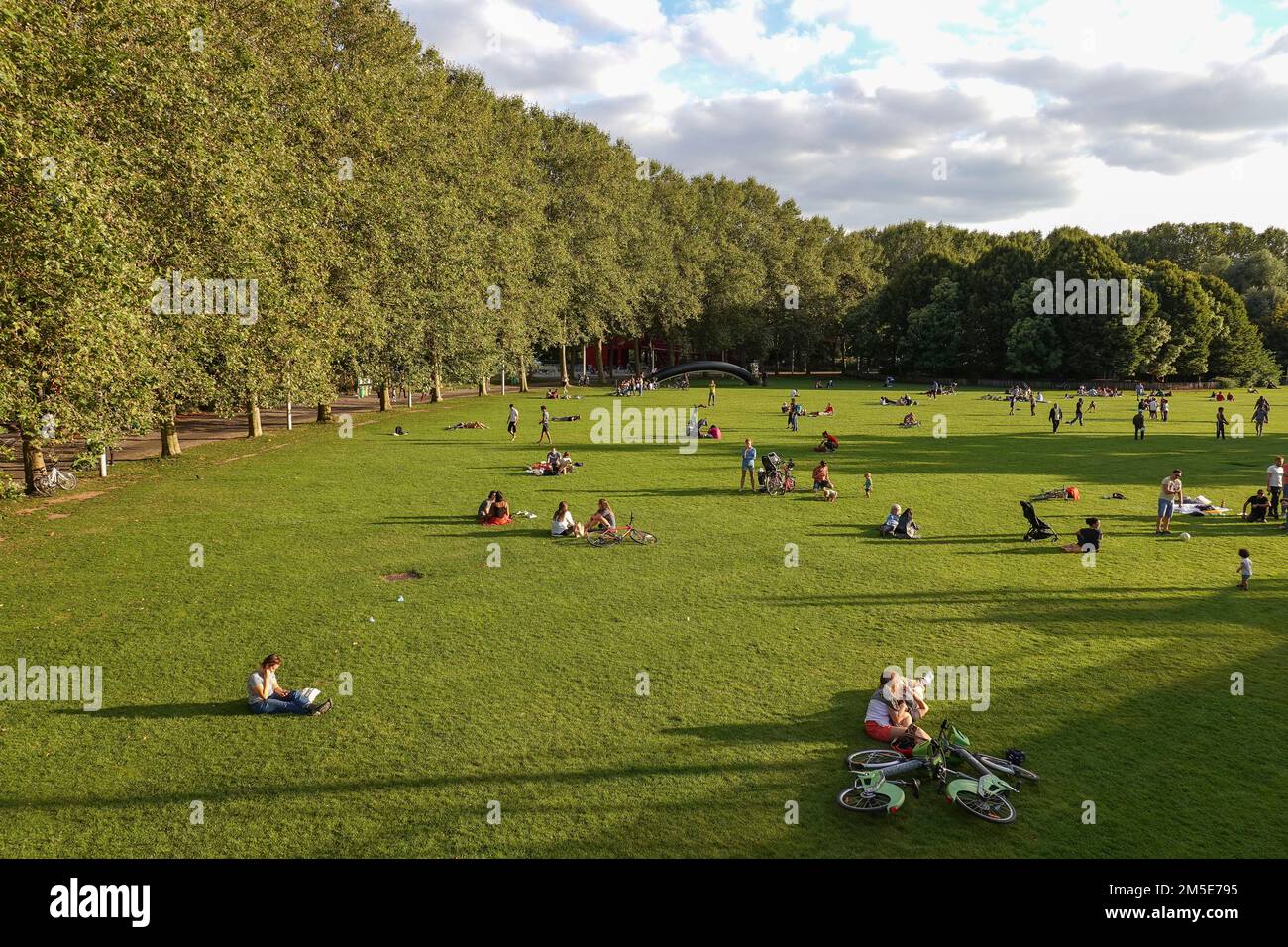 France, Paris, Parc de la Villette, The park houses one of the largest ...