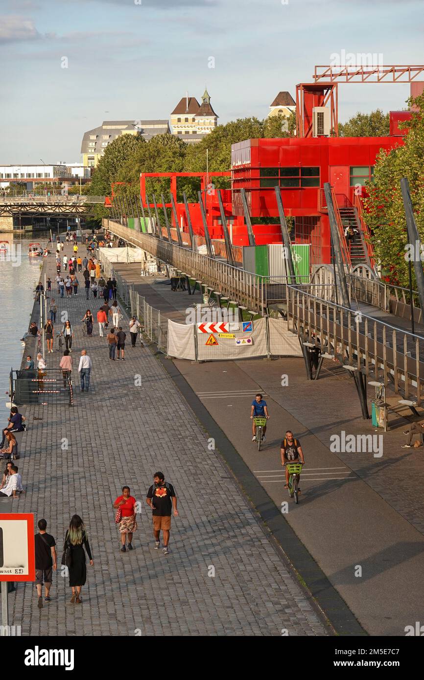 France, Paris, Parc de la Villette, The park houses one of the largest ...