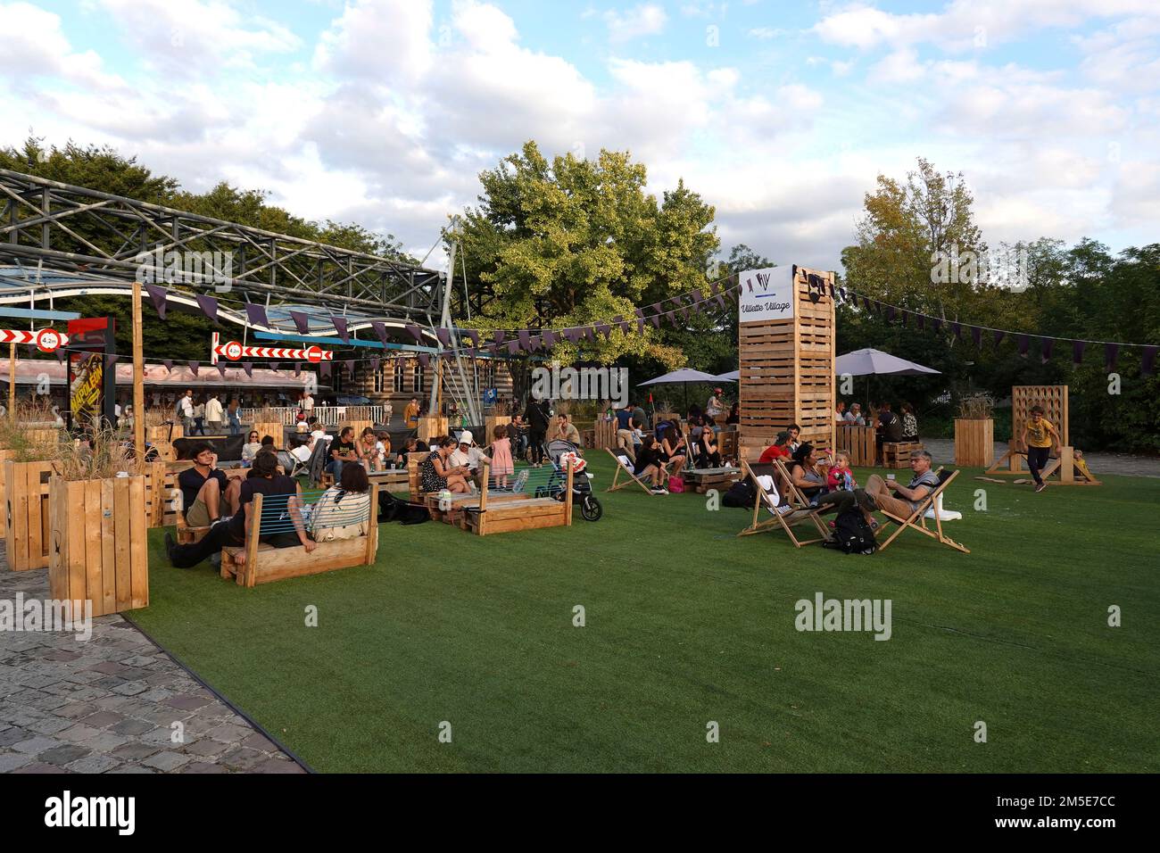 France, Paris, Parc de la Villette, The park houses one of the largest ...