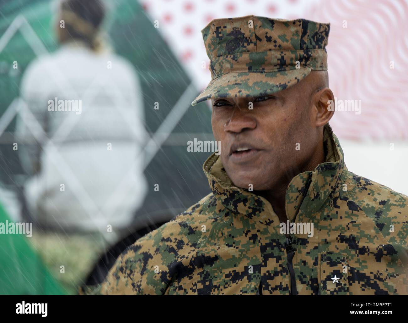 U.S. Marine Corps Brig. Gen. Anthony Henderson, commanding general, 2d ...