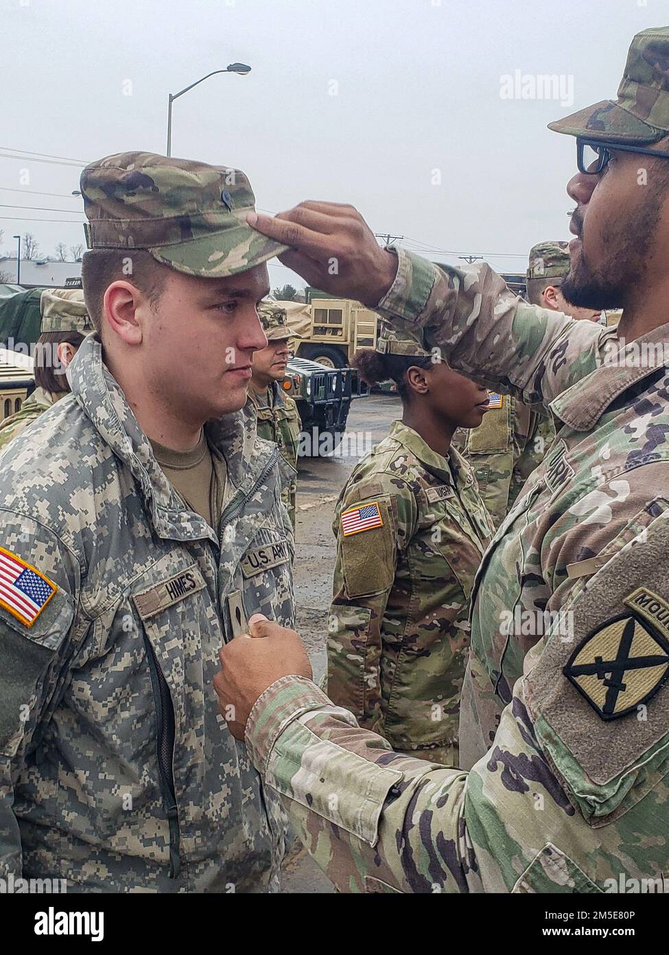 Jonathan D. Himes of Signal Intelligence and Sustainment Company has ...